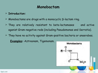 Medicinal chemistry-beta lactam antibiotics | PPT
