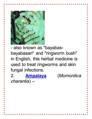 Med. plants | DOCX