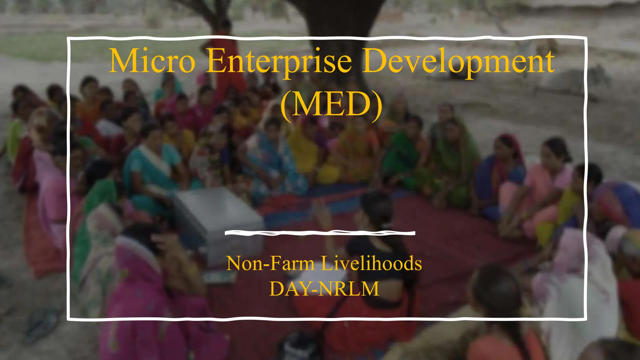Micro Enterprise Development . | PPTX