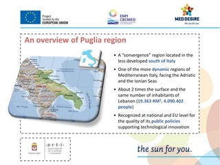 Puglia Region – ARTI | PPTX