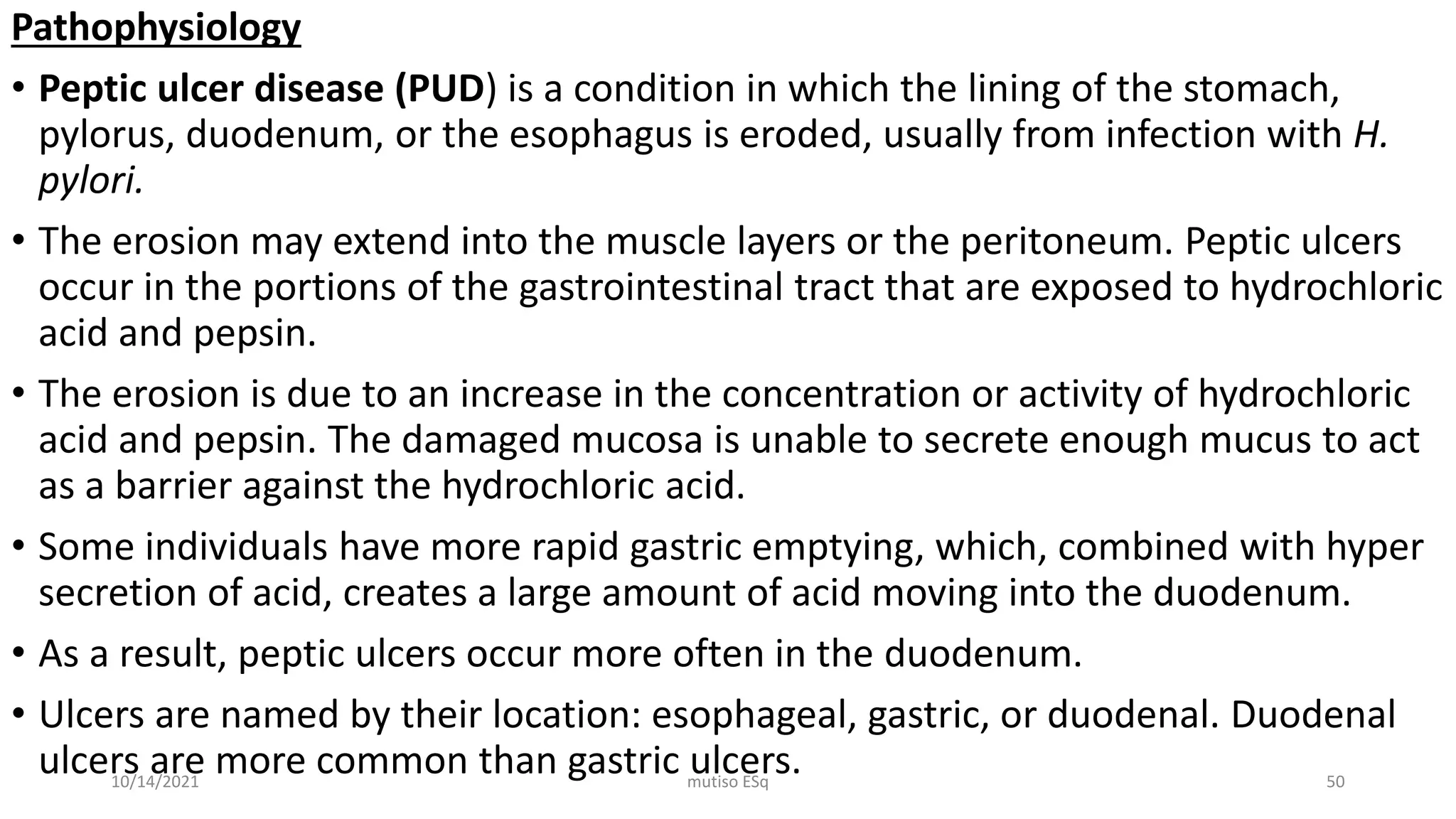 Med surg notes-git disorders | PPTX