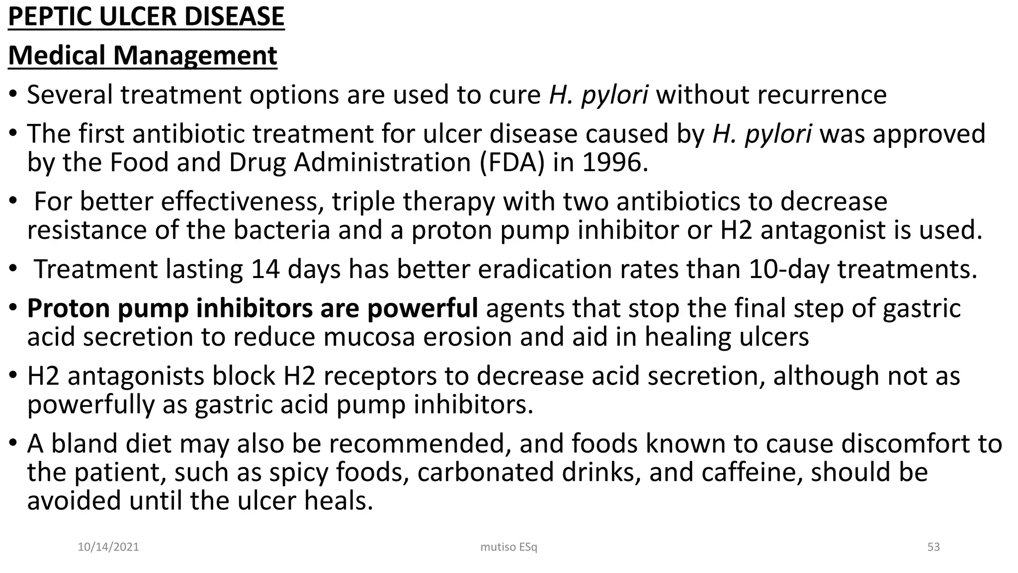 Med surg notes-git disorders | PPTX