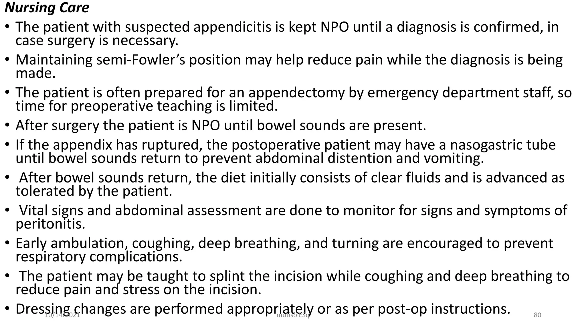 Med surg notes-git disorders | PPTX