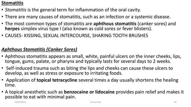 Med surg notes-git disorders | PPTX