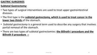 Med surg notes-git disorders | PPTX