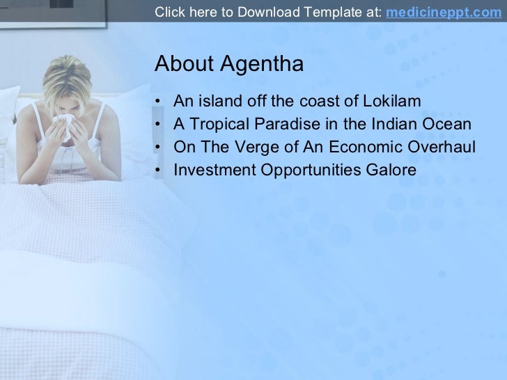 Cold PowerPoint Background Template