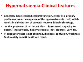 Med 3rd hypernatraemia. | PPT