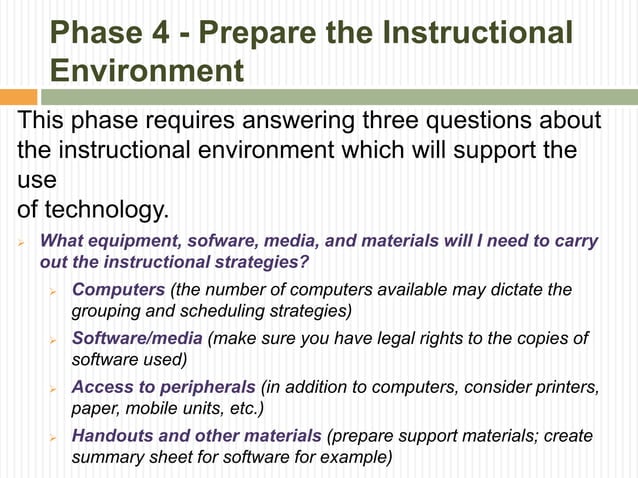 Meda5400TechnologyIntegrationPlanning(TIP)Model | PPTX