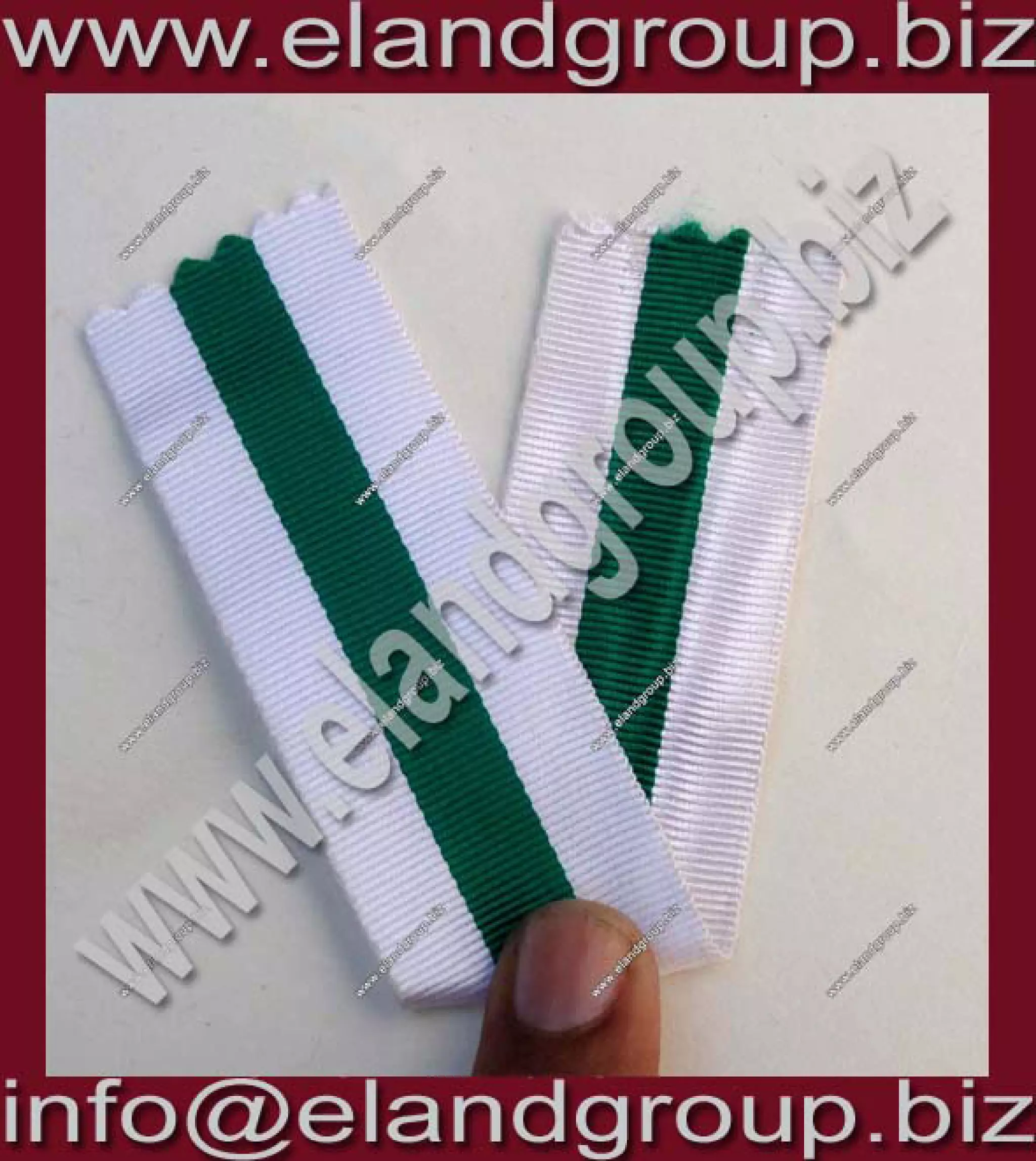 Medal ribbon white and green ribbon | PDF