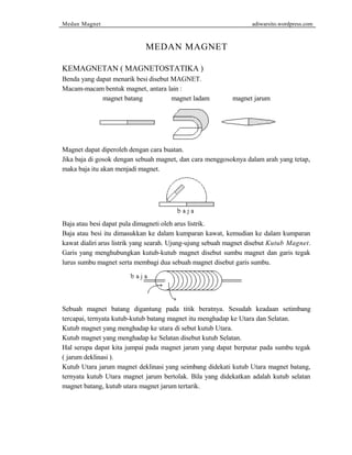 Medan magnetik | PDF