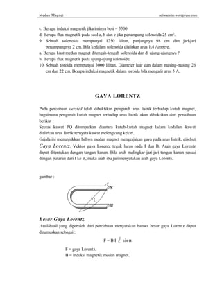 Medan magnetik | PDF