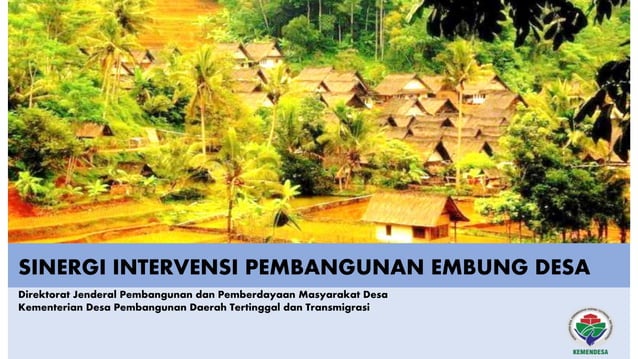 Embung desa | PPTX