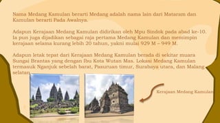 SEJARAH KERAJAAN MEDANG KAMULAN DI INDONESIA.pptx