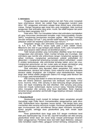 Penatalaksanaan Lupus Eritematosus Sistemik | DOCX