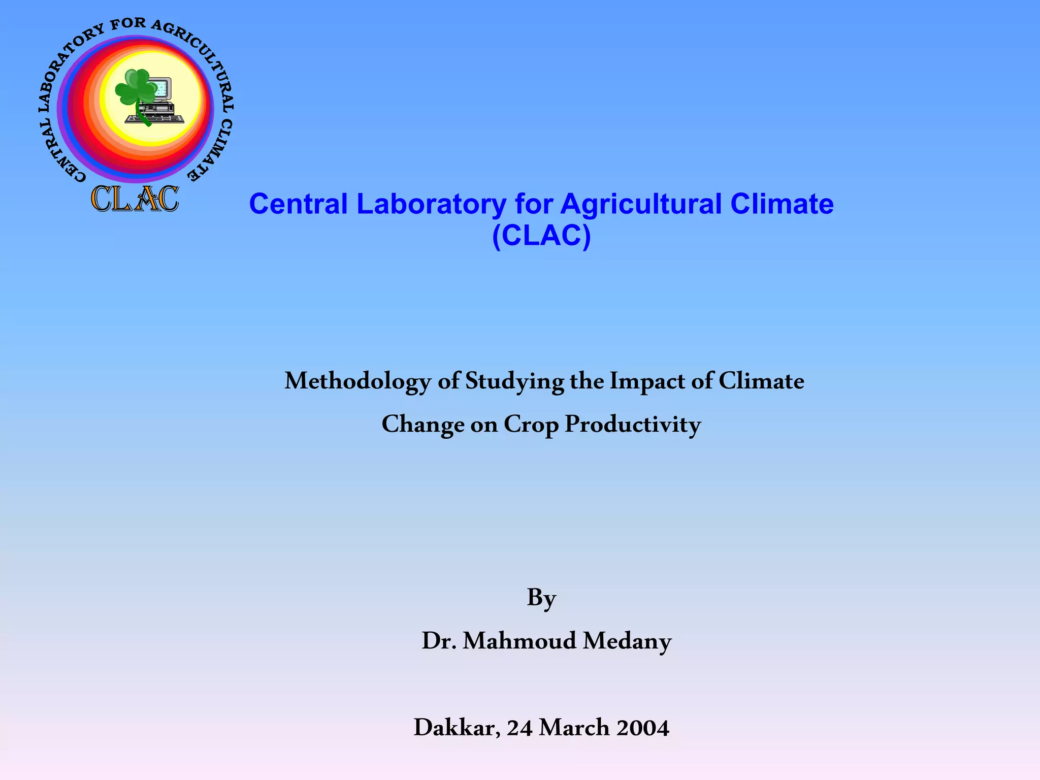 Dssat Crop Modeling Software Explained Ppt