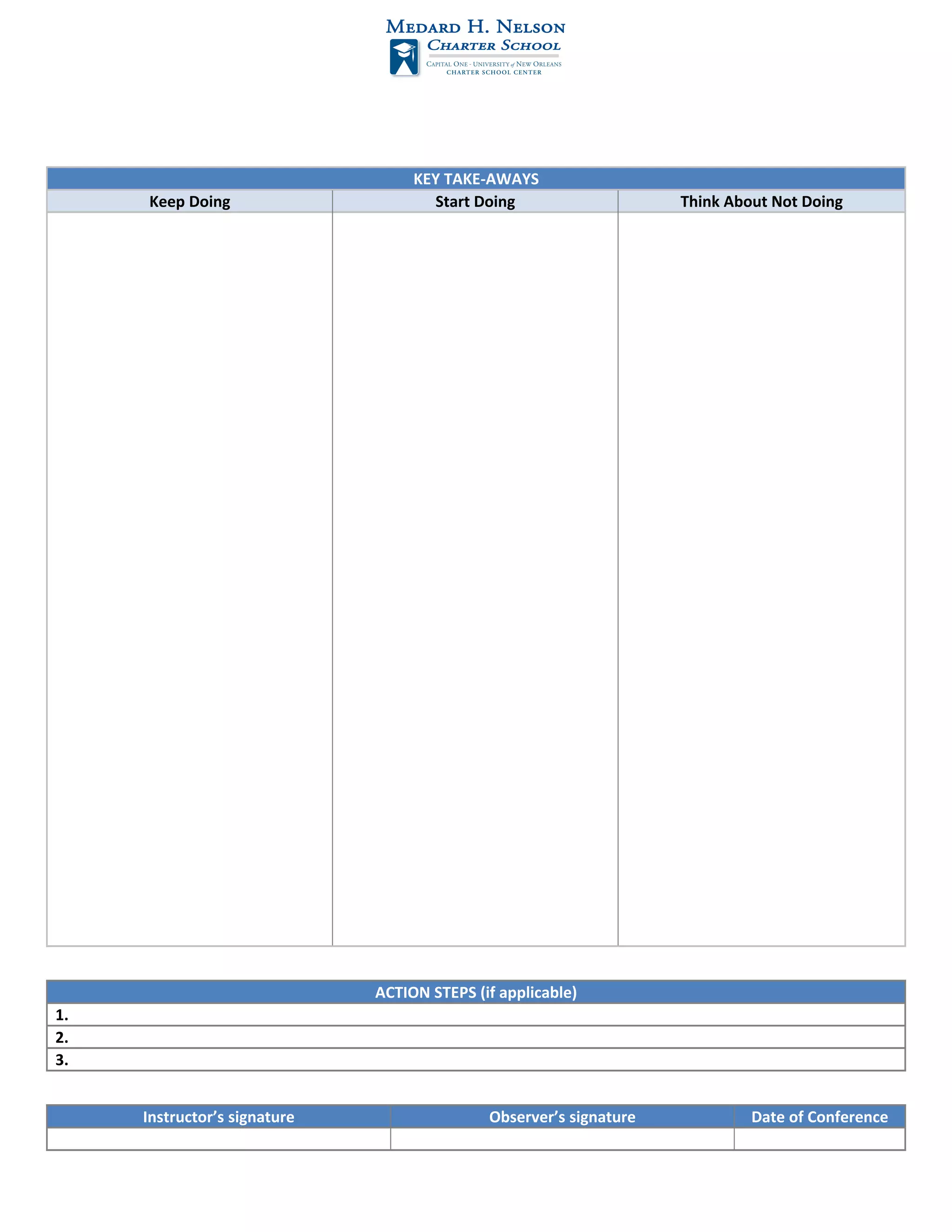 Medard h nelson focus observation notes | DOC | Education