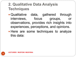 M & E data collection, analysis and reporting.pptx