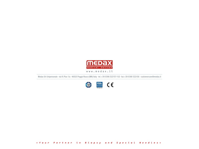 Medax Company Biopsy Needles | PPT