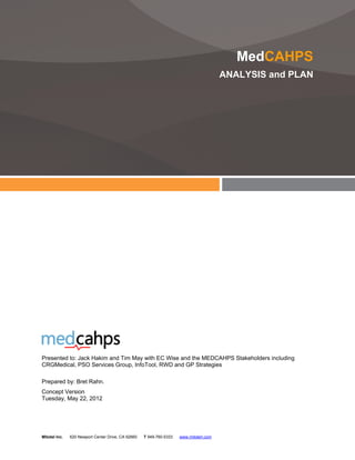 MedCAHPS Analysis & Plan_Active | PDF