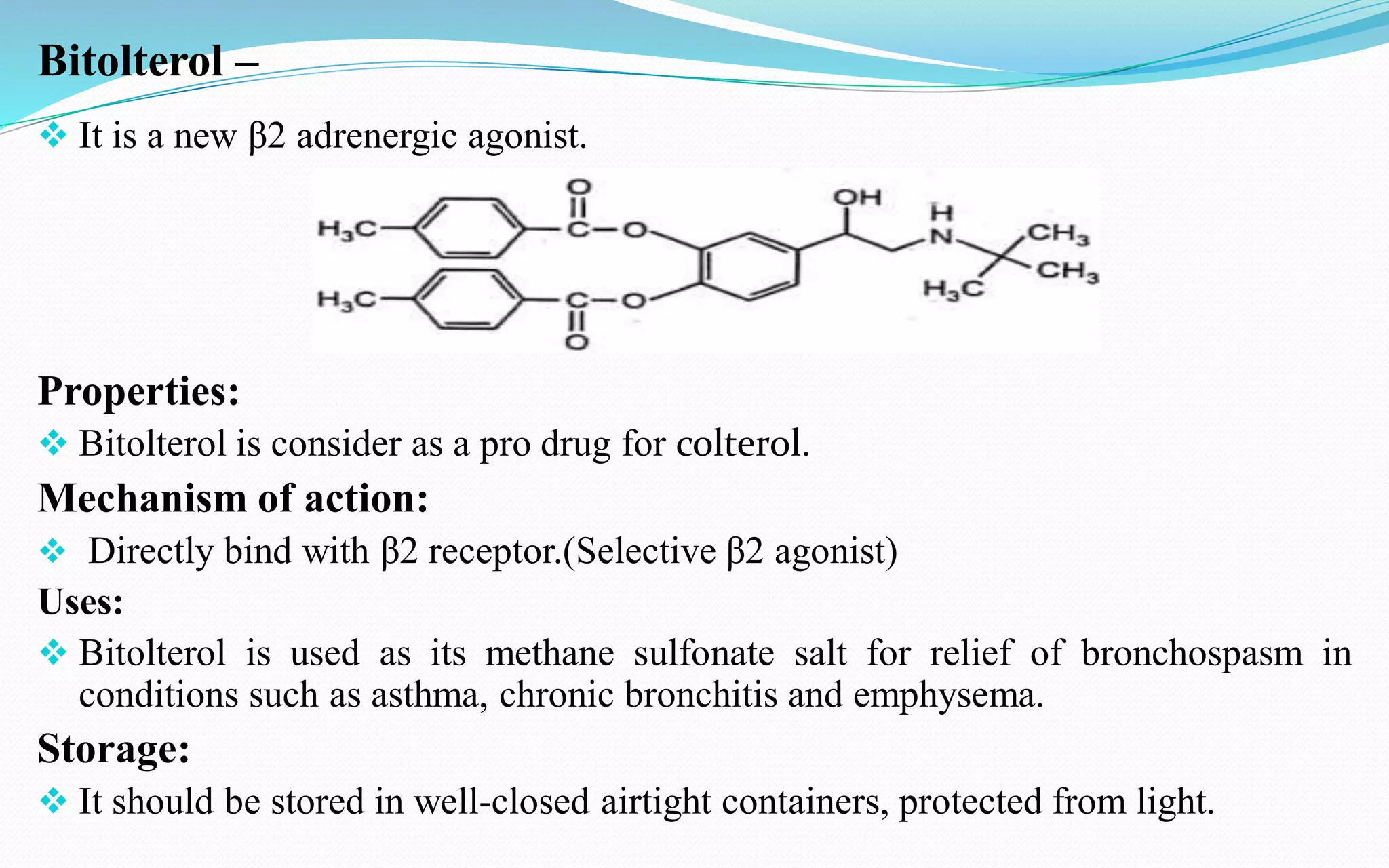Medicinal chemistry, sympathomimetic agents, unit-2 ,4th sem | PDF