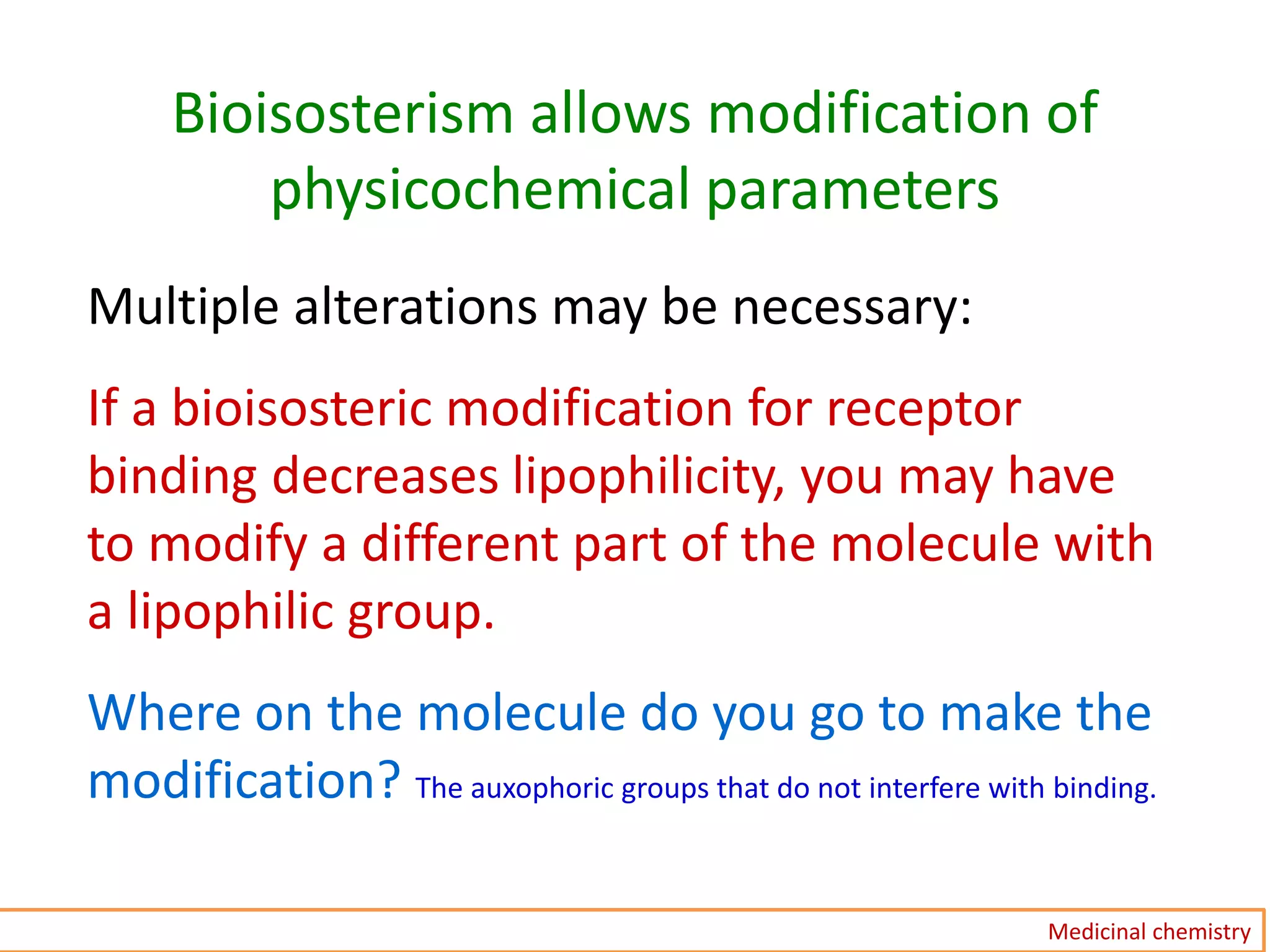 Medicinal chemistry Basics | PPTX