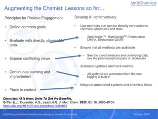 MedChemica Active Learning - Combining MMPA and ML | PPTX