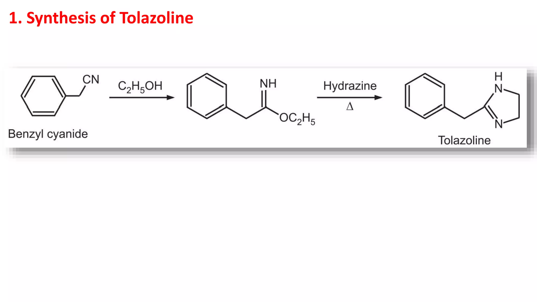 Synthesis of some important drugs | PPTX