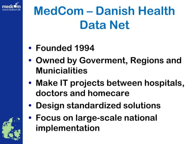 MedCom - Connecting Health | PPT