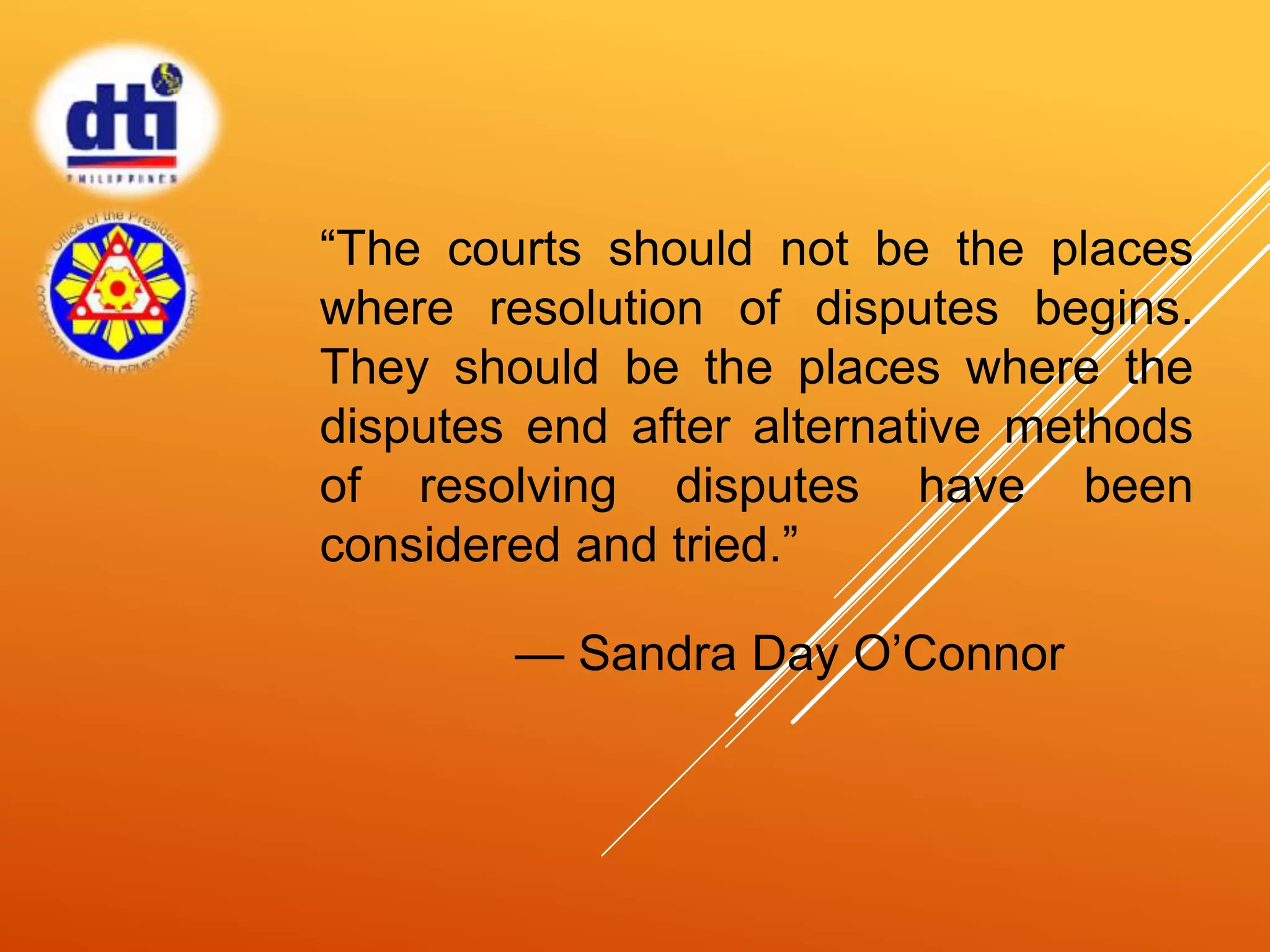 Mediation and Conciliation Process for Co-ops | PPTX