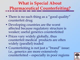 Med counterfiet | PPTX