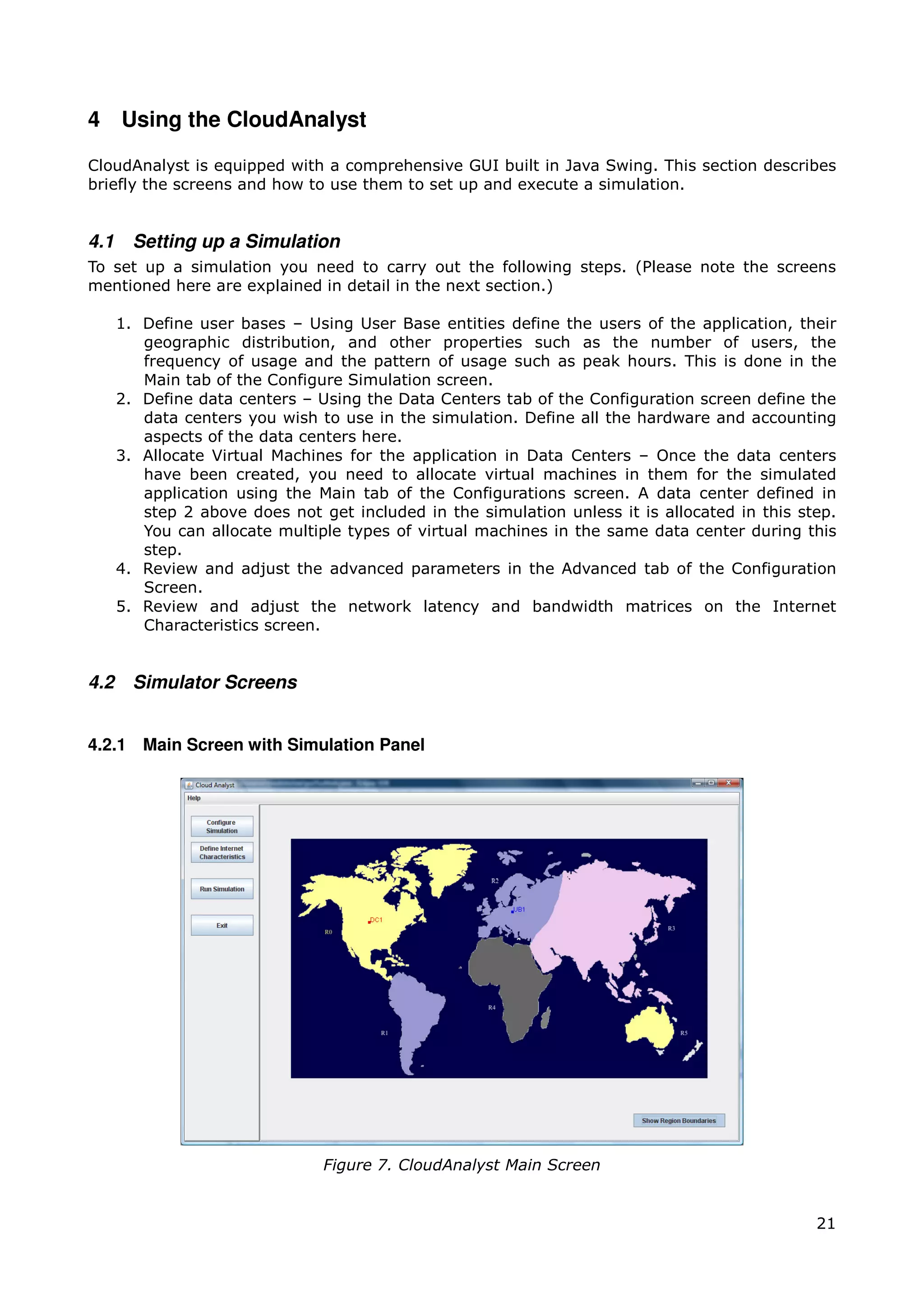 Cloudanalyst A Cloudsim Based Tool For Modelling And Analysis Of Large