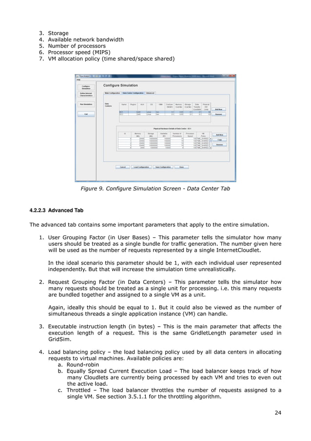 Cloudanalyst A Cloudsim Based Tool For Modelling And Analysis Of Large