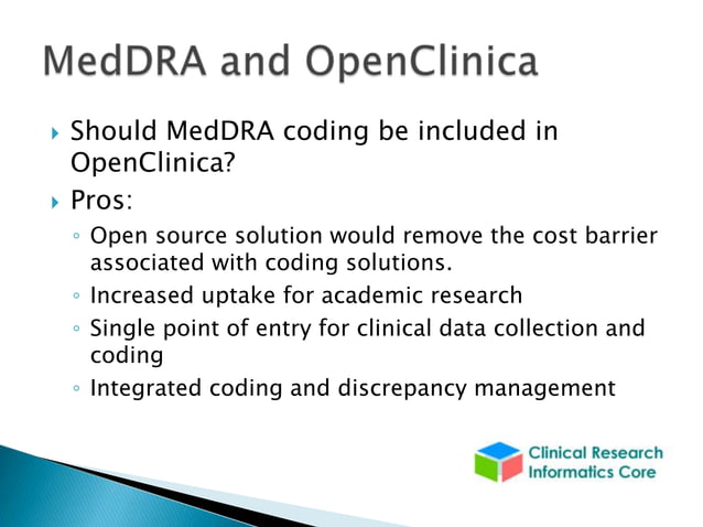 Low Cost MedDRA Coding | PPT