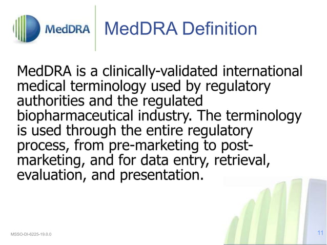 MedDRA Coding - Katalyst HLS | PPTX