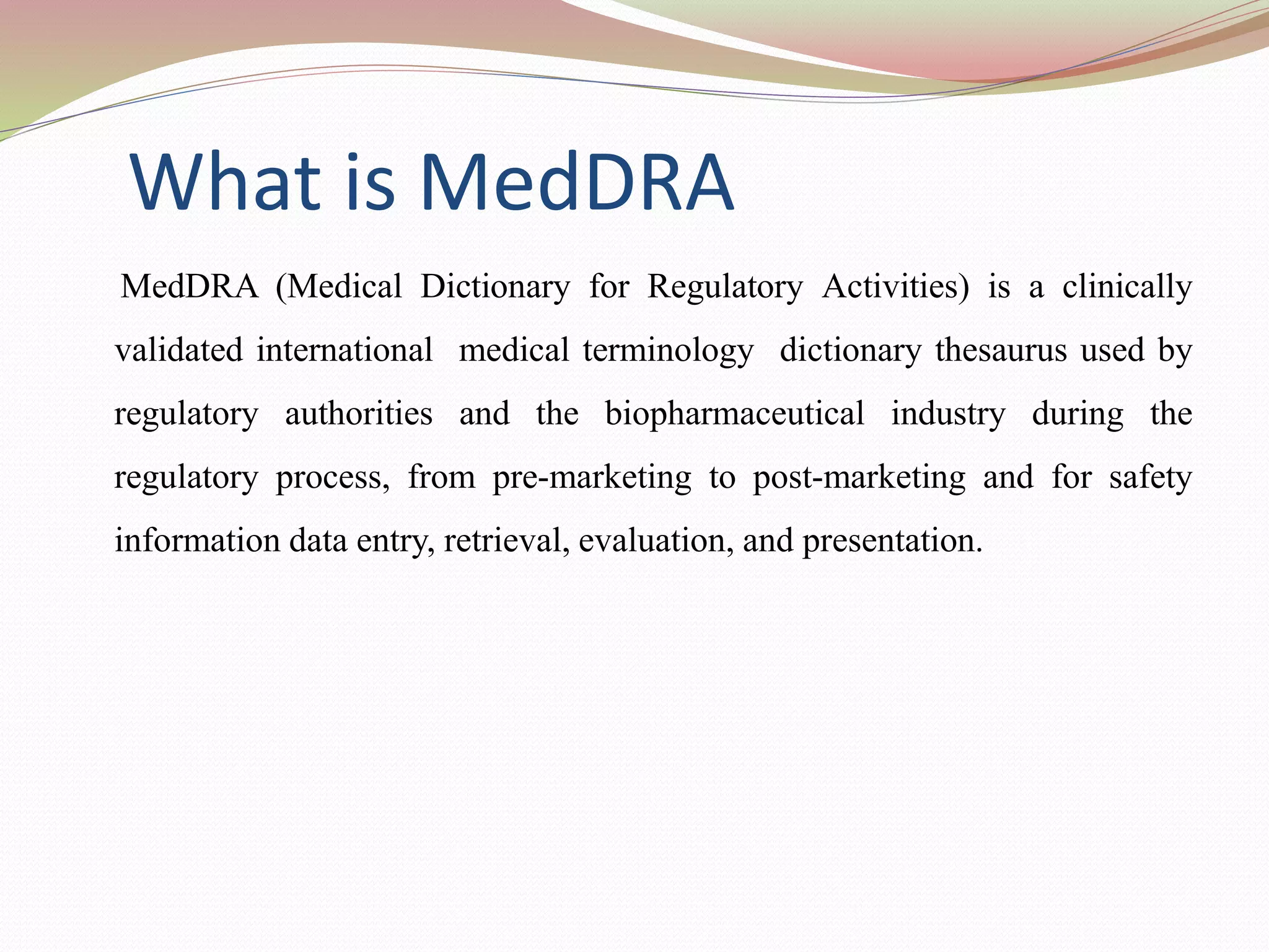 Standardized and MedDRA Queries | PPTX