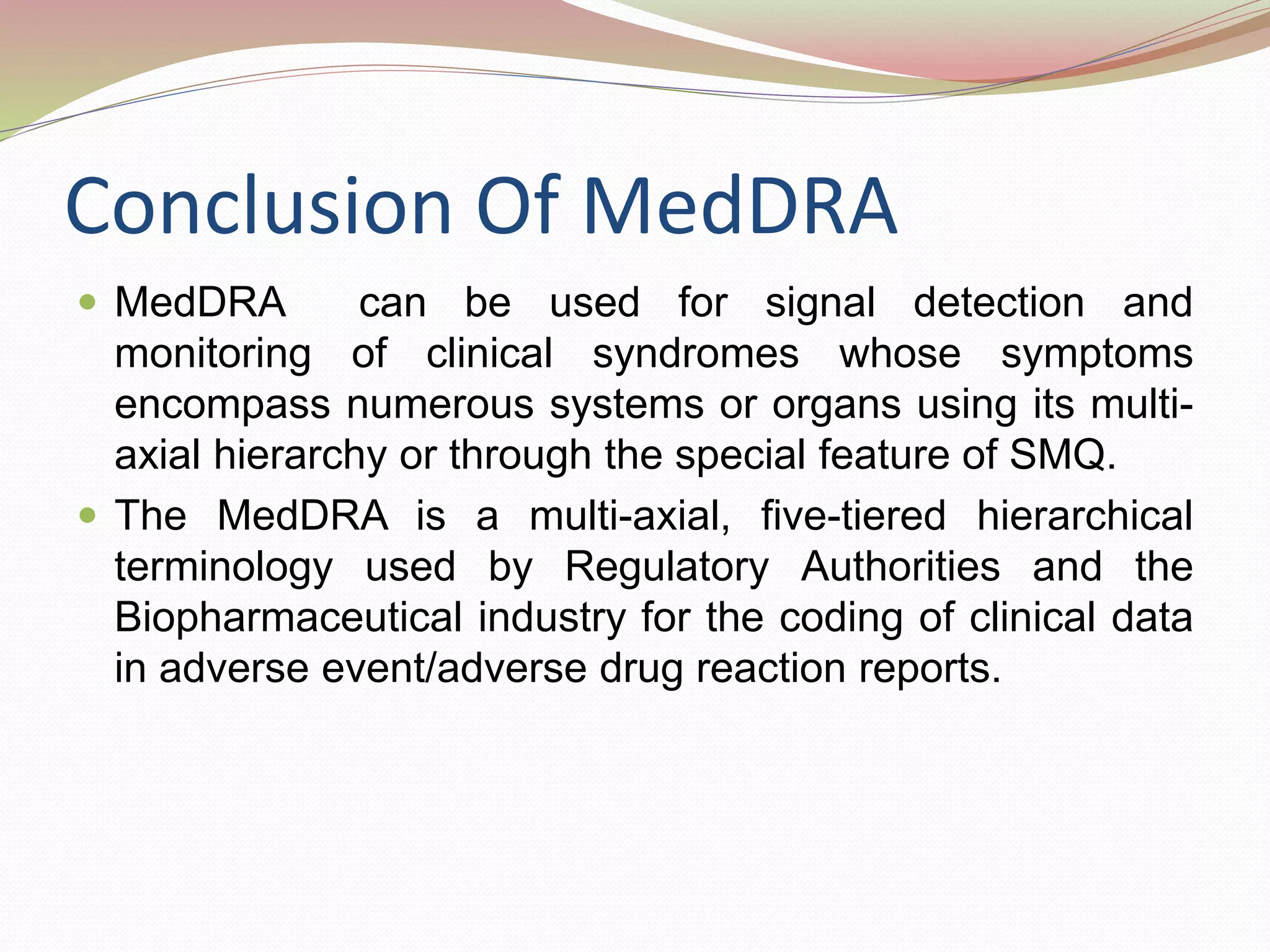 Standardized and MedDRA Queries | PPTX