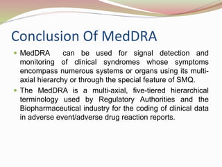 Standardized and MedDRA Queries | PPTX