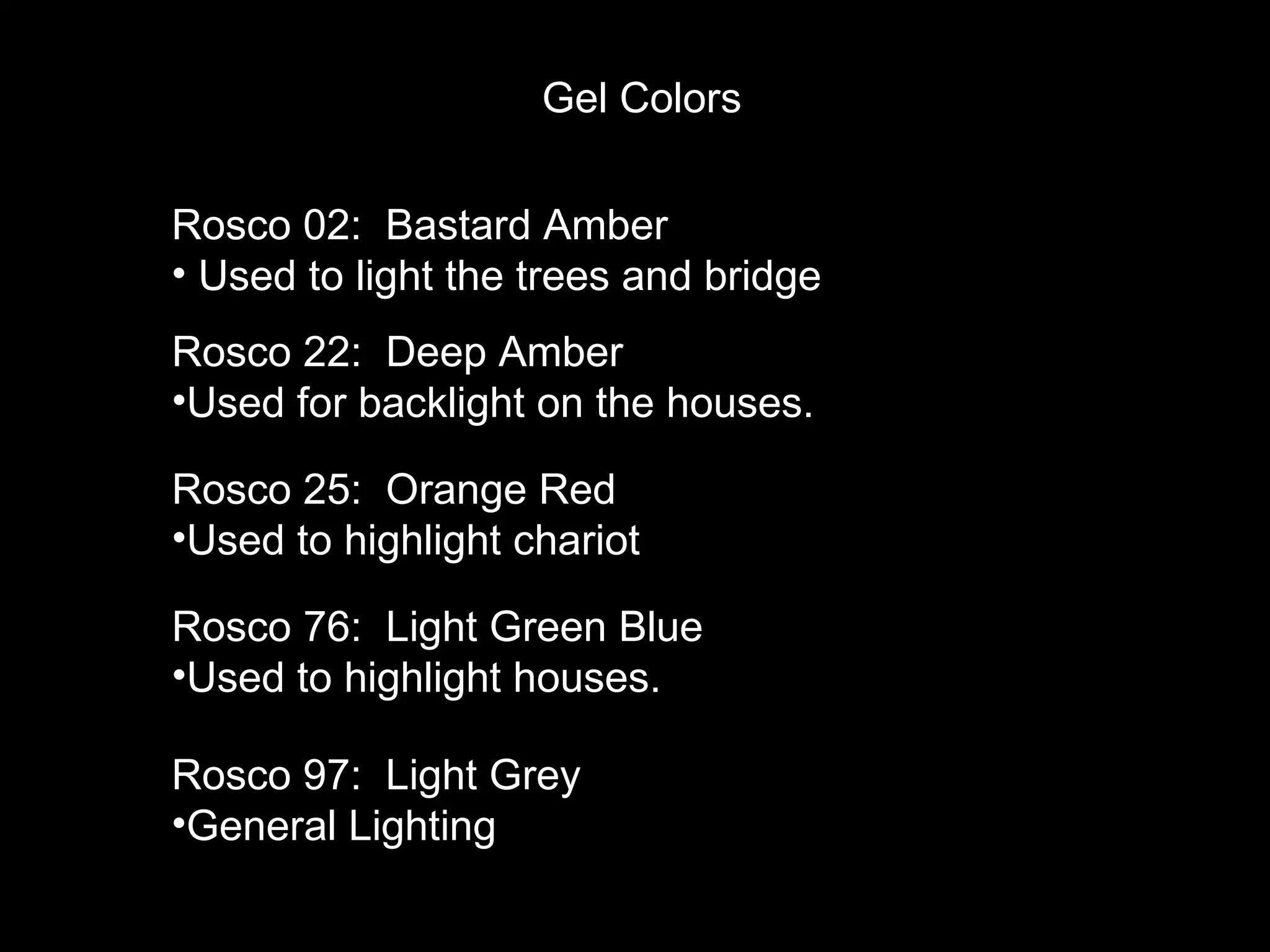 Medea Lighting Design Powerpoint | PPT