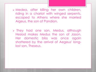 Medea Story | PPT