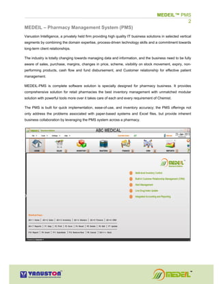Medeil - Pharmacy Management software | PDF