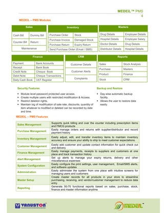 Medeil - Pharmacy Management software | PDF