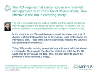 Patient Safety in Clinical Trials | PPT
