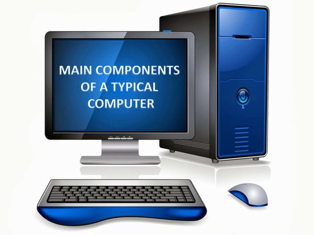 Main components of Typical Computer & Types of Computer | PPT