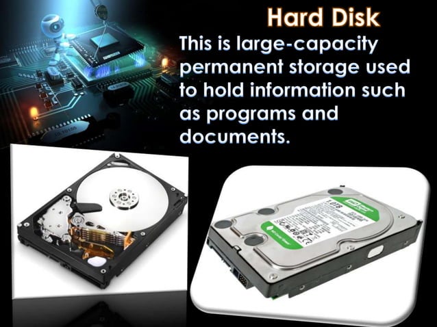 Main components of Typical Computer & Types of Computer | PPT