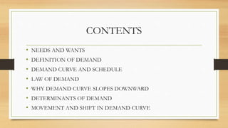 demand- managerial economics. | PPTX