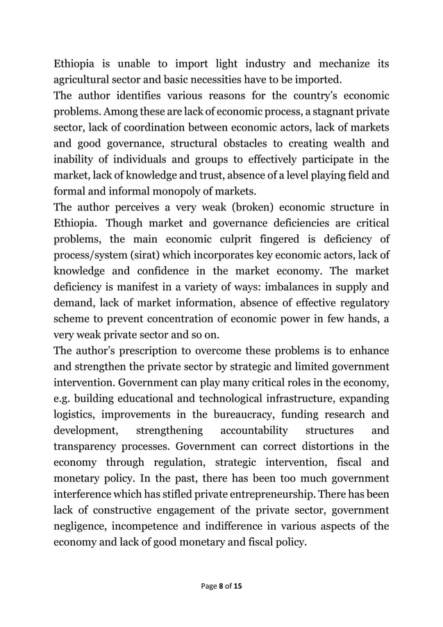 Medemer dr abiy ahmed's book review part two | PDF | Civic affairs ...