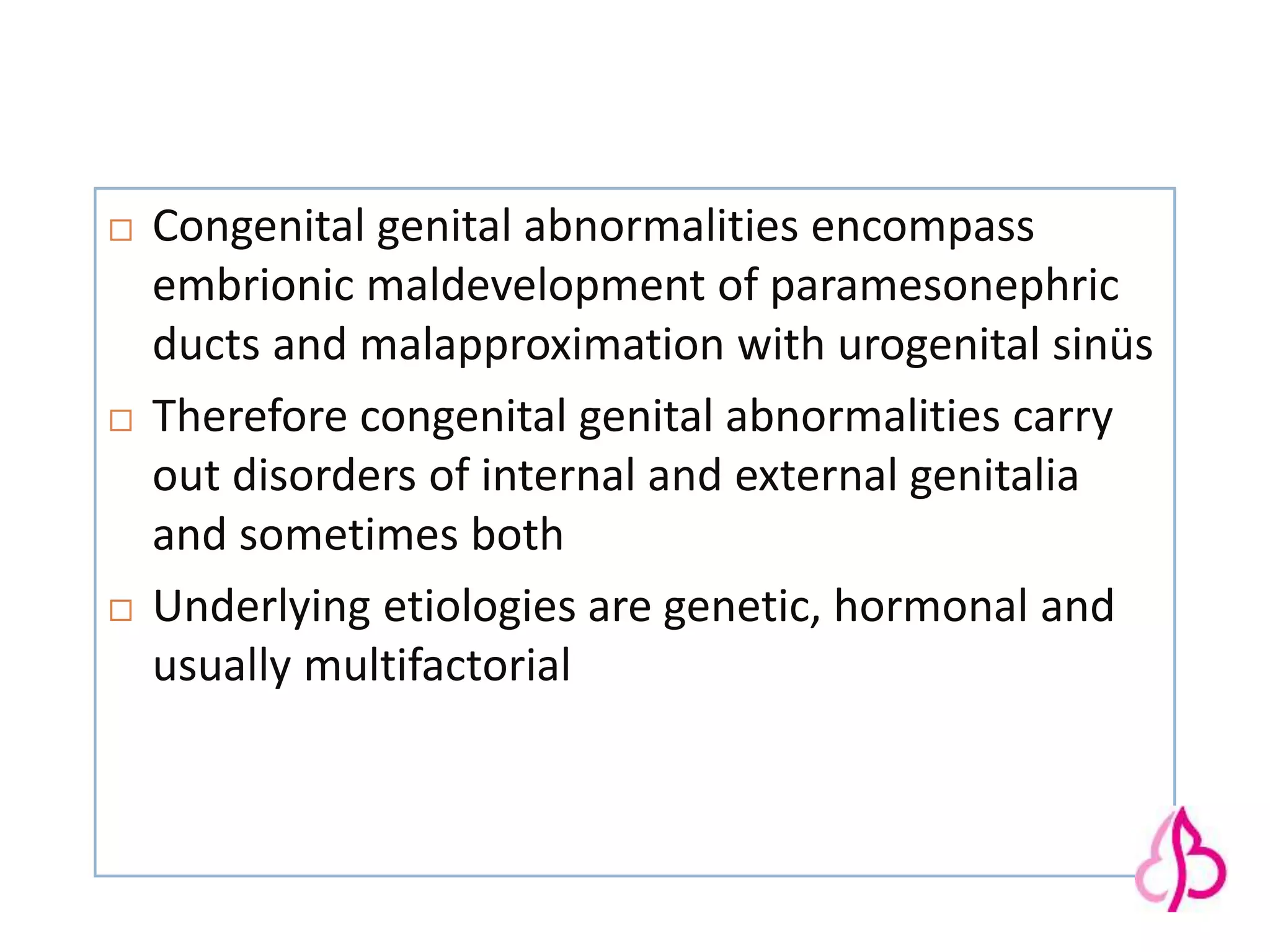 Surgical Management of Genital Abnormality | PPTX