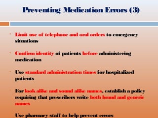 Medication errors in Pediatrics | PPT