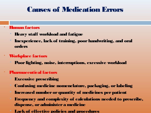 Medication errors in Pediatrics | PPT | Pharmaceutical Industry ...