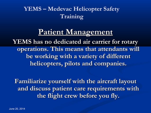Medevac Safety - Helecopter | PPT
